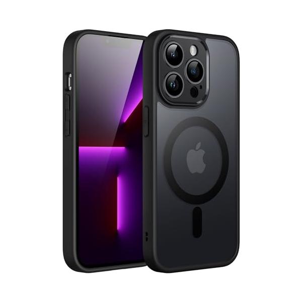 ブラック/iPhone 13 Pro Max 6.7インチ/3976-・Color:ブラック・パッケージ個数:1・[超マグネット吸着] MagSafeウォレット、カーマウント、バッテリーパック、その他のMagSafeアクセサリと互換性があり...