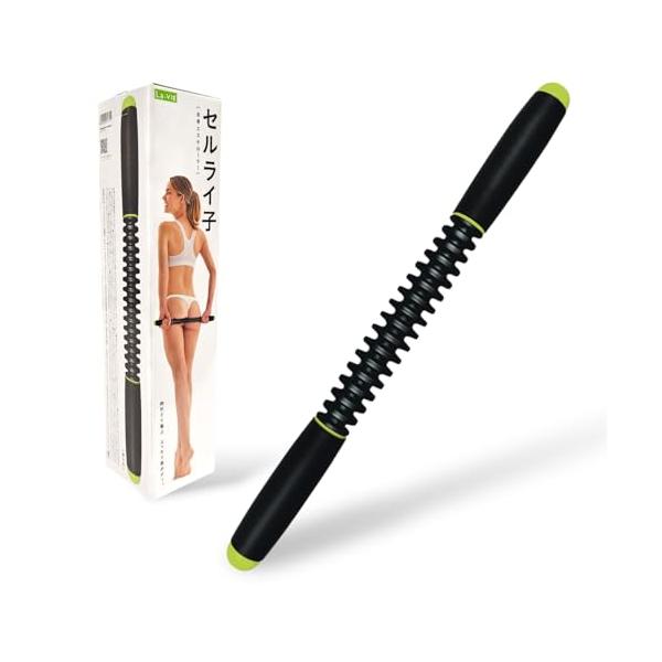 ライムカラー/-/A-7000・Color:ライムカラー・La-VIE（ラヴィ）の「セルライ子」は、手にフィットするスティック型の設計で、誰でも簡単に使えるボディケアアイテムです。凹凸のあるローラーが肌にやさしく触れ、太ももやヒップなどの広...