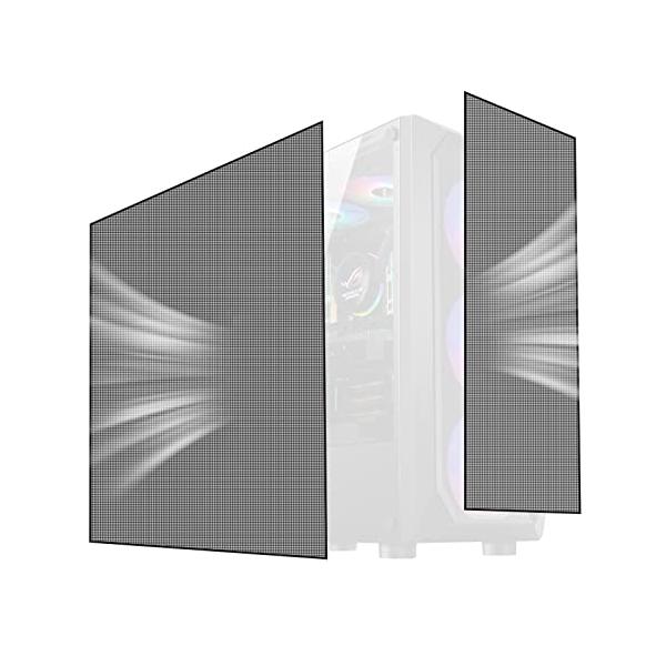 ブラック/50*50CM-2PACK黒/50MFANFIL2PACK・Size:50*50CM-2PACK黒・パッケージ個数:1・商品仕様グリルのサイズ：500*500 mm。セット内容：2枚入り・こだわったデザイン数百種類スペックのフィル...