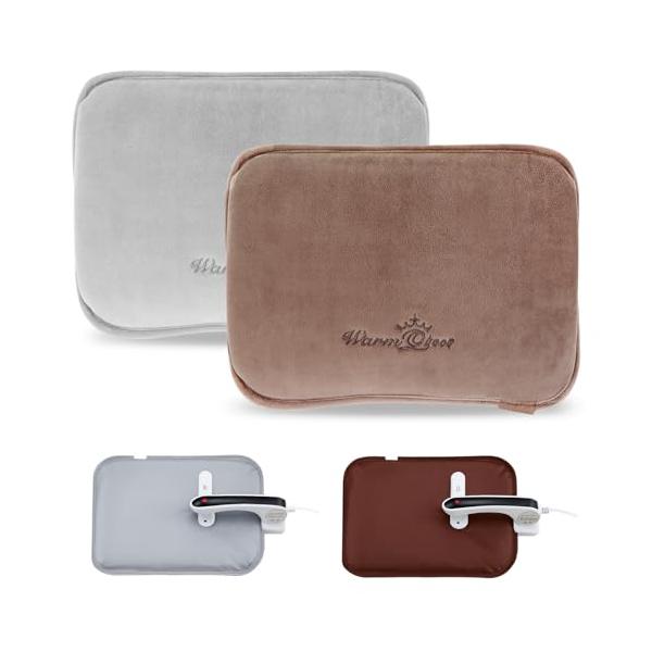 Mサイズ・ブラウン+グレーブラウン+グレー/-/CR-C・Style:Mサイズ・ブラウン+グレー・急速充電＆軽量設計で高い携帯性2025年新登場の小型・軽量スタイルの充電式湯たんぽ（標準サイズ）は、大きめサイズタイプ（約2.2kg）と比較し...