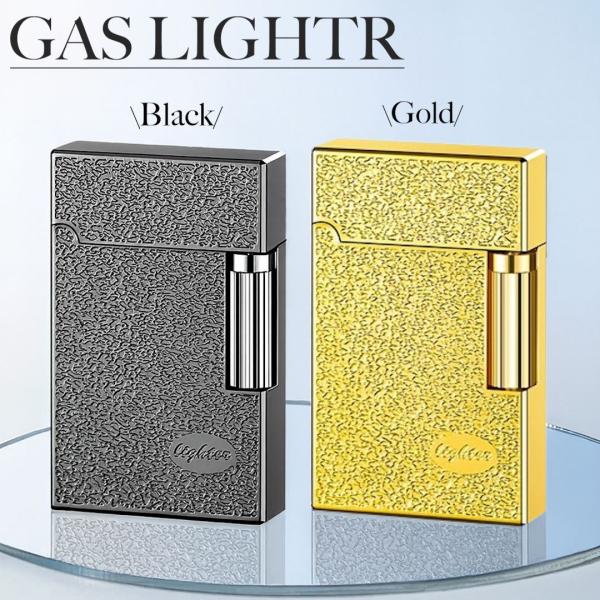 【商品名】インスパイア ローラー式ガスライター【商品説明】重厚感あふれるクラシカルデザインのローラー式ガスライター。側面のローラーポールで着火するタイプで、滑らかな操作感と上質な金属音が魅力です。ブラックニッケルのボディに槌目調（ハンマート...