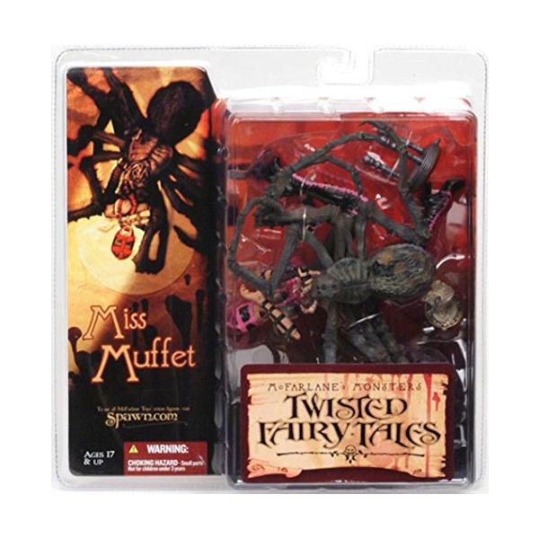 (中古品)McFarlanes Monsters Twisted Fairy Tales　Miss Muffet / マクファーレン・モンスターズ　ツイステッド・フェアリーテイルズ　ミス・マフェット【メーカー名】トーイズ【メーカー型番】78...