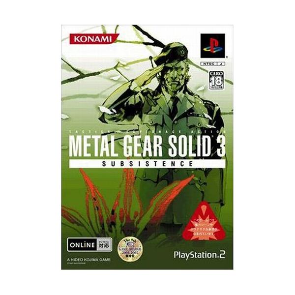 (中古品)METAL GEAR SOLID 3 SUBSISTENCE (通常版)【メーカー名】コナミ【メーカー型番】【ブランド名】コナミ【商品説明】METAL GEAR SOLID 3 SUBSISTENCE (通常版)お届け：受注後に再...