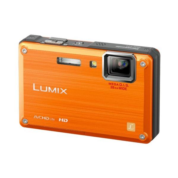 (中古品)パナソニック 防水デジタルカメラ LUMIX (ルミックス) FT1 サンライズオレンジ DMC-FT1-D【メーカー名】パナソニック(Panasonic)【メーカー型番】DMC-FT1-D【ブランド名】パナソニック(Panaso...