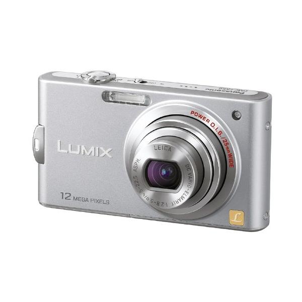 (中古品)パナソニック デジタルカメラ LUMIX (ルミックス) FX60 プレシャスシルバー DMC-FX60-S【メーカー名】パナソニック(Panasonic)【メーカー型番】DMC-FX60S【ブランド名】パナソニック(Panaso...