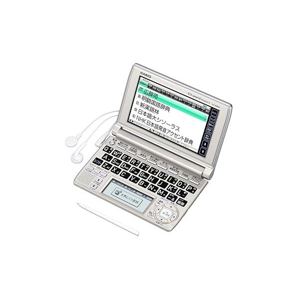 (中古品)CASIO Ex-word 電子辞書 XD-A6800 多辞書総合モデル ツインタッチパネル 音声対応 130コンテンツ 日本文学300作品/世界文学100作品収録 Blanview (ブランビュー)カラー液晶搭載【メーカー名】C...