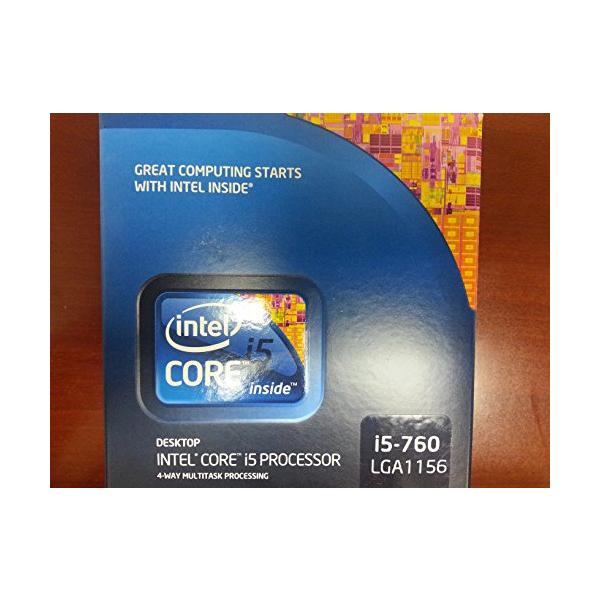 (中古品)インテル Boxed Intel Core i5 i5-760 2.80GHz 8M LGA1156 Lynnfield BX80605I5760【メーカー名】インテル【メーカー型番】BX80605i5760【ブランド名】インテル...