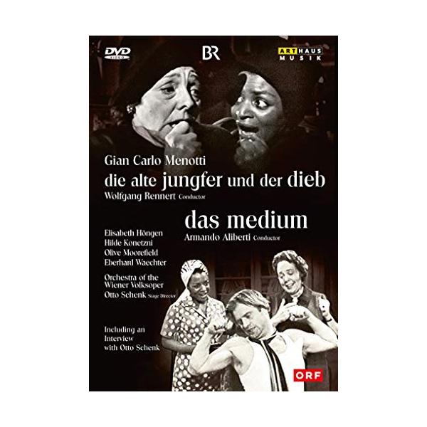 (中古品)Gian Carlo Menotti: Old Maid &amp; The Thief / The Medium [DVD] [Import]【メーカー名】Arthaus【メーカー型番】807280151596【ブランド名】【商...