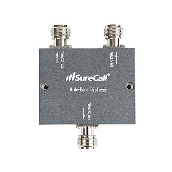 (中古品)SureCall ワイドバンドディプレクサー 周波数選択分配デバイス Nメスコネクタ【メーカー名】Sure Call【メーカー型番】SC-DPLX-01【ブランド名】SureCall【商品説明】SureCall ワイドバンドディプ...