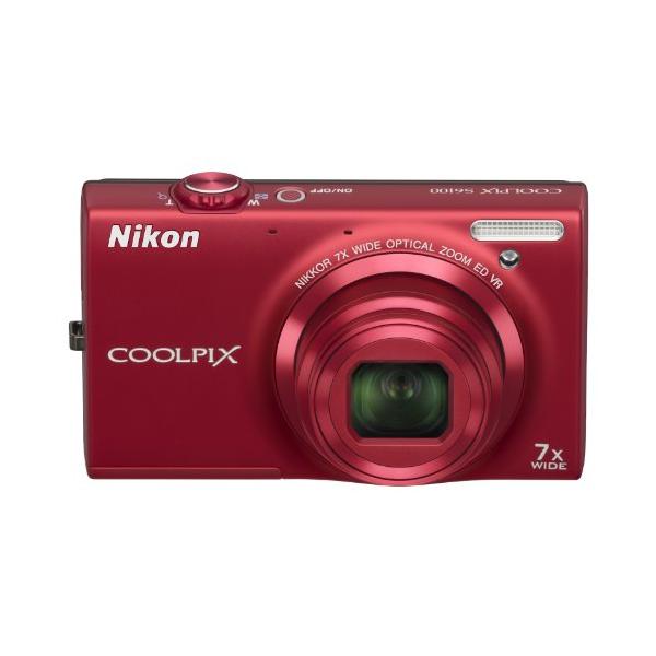 (中古品)NikonデジタルカメラCOOLPIX S6100 スーパーレッド S6100RD【メーカー名】Nikon【メーカー型番】COOLPIX S6100(R)【ブランド名】Nikon【商品説明】NikonデジタルカメラCOOLPIX ...