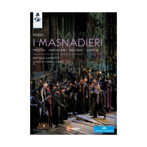 (中古品)I Masnadieri [DVD] [Import]【メーカー名】Cmajor【メーカー型番】722208【ブランド名】【商品説明】I Masnadieri [DVD] [Import]Teatro Di San Carloお届...