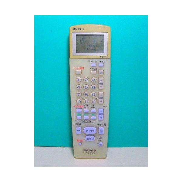 (中古品)シャープ ビデオリモコン GA017TEV1【メーカー名】【メーカー型番】【ブランド名】シャープ(SHARP)【商品説明】シャープ ビデオリモコン GA017TEV1シャープお届け：受注後に再メンテ、梱包します。到着まで3日〜10...