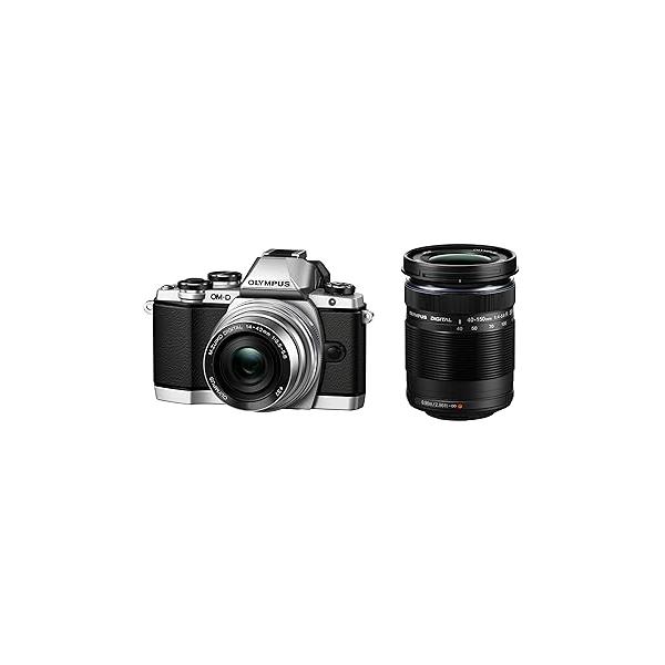 (中古品)OLYMPUS OM-D E-M10 ダブルズームキット シルバー ミラーレス一眼 OM-D E-M10 DZKIT SLV【メーカー名】オリンパス【メーカー型番】OM-D E-M10EZ W SLV【ブランド名】OM SYSTE...