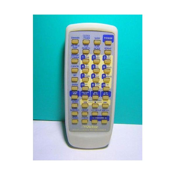 (中古品)ビクター オーディオリモコン RM-SRCX5MDA【メーカー名】ビクター【メーカー型番】RM-SRCX5MDA【ブランド名】ビクター(VICTOR)【商品説明】ビクター オーディオリモコン RM-SRCX5MDAお届け：受注後に...
