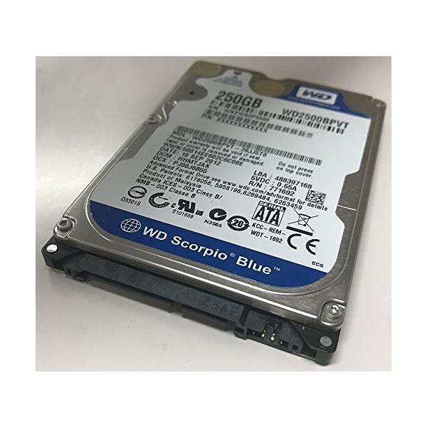 (中古品)WD2.5HDD WD2500BPVT (250GB 5400rpm S-ATA) WD Blue【メーカー名】WESTERNDIGITAL【メーカー型番】WD2500BPVT【ブランド名】ウエスタンデジタル(Western Di...
