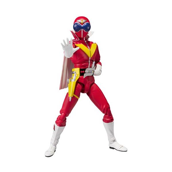 (中古品)S.H.フィギュアーツ 秘密戦隊ゴレンジャー アカレンジャー 約150mm PVC&amp;ABS製 塗装済み可動フィギュア【メーカー名】BANDAI SPIRITS(バンダイ スピリッツ)【メーカー型番】BAN86699【ブラン...