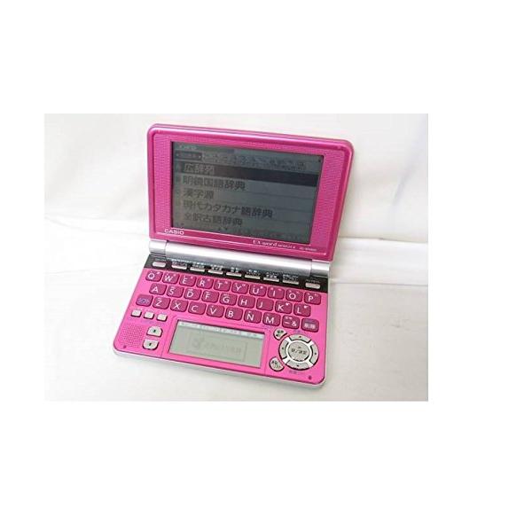(中古品)CASIO Ex-word 電子辞書 XD-SP4800FP 85コンテンツ高校生学習 ネイティブ+7ヶ国TTS音声対応 メインパネル+手書きパネル搭載 限定カラー カシオ計算機 (2008/9/1)【メーカー名】CASIO【メー...
