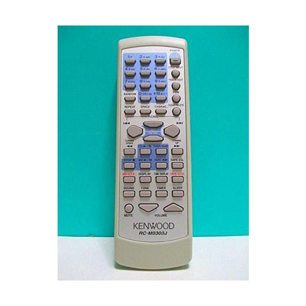 (中古品)ケンウッド オーディオリモコン RC-M0303J【メーカー名】ケンウッド【メーカー型番】RC-M0303J【ブランド名】ケンウッド(KENWOOD)【商品説明】ケンウッド オーディオリモコン RC-M0303J対応機種：SJ-3...