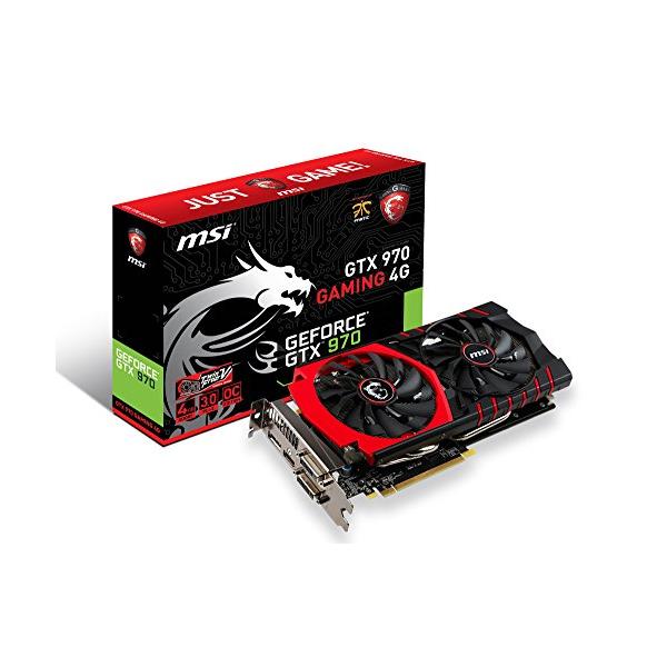 (中古品)MSI GTX 970 GAMING 4G グラフィックスボード VD5507 GTX 970 GAMING 4G【メーカー名】MSI COMPUTER【メーカー型番】GTX 970 GAMING 4G【ブランド名】MSI【商品説...
