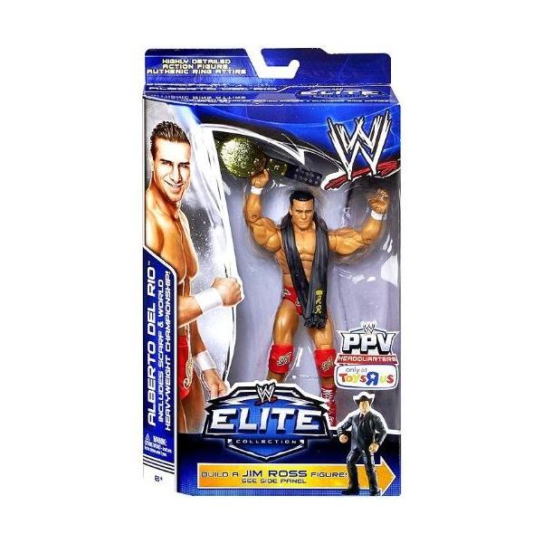 (中古品)WWE Elite Collection Exclusive Best of Pay-Per-View 2014 Alberto Del Rio Action Figure (Build Jim Ross) おもちゃ [並行輸入品...