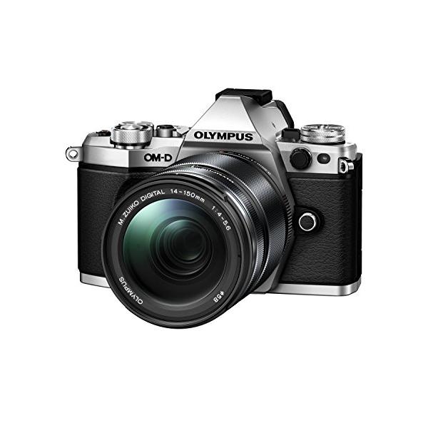 (中古品)OLYMPUS ミラーレス一眼カメラ OM-D E-M5 MarkII 14-150mm IIレンズキットシルバー E-M5 MarkII 14-150mm IILK SLV E-M5MarkII1415IILKSL【メーカー名】...