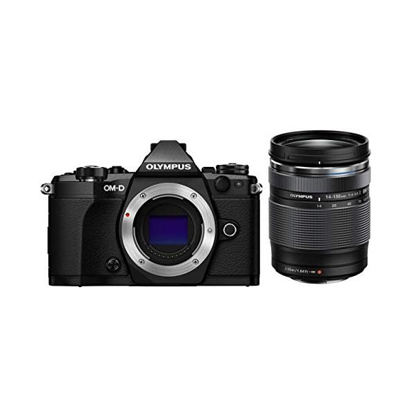 (中古品)OLYMPUS ミラーレス一眼カメラ OM-D E-M5 MarkII 14-150mm IIレンズキットブラック E-M5 MarkII 14-150mm IILK BLK E-M5MarkII1415IILKBK【メーカー名】...