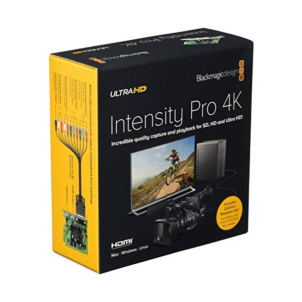 (中古品)Blackmagic Design キャプチャーカード Intensity Pro 4K 003062【メーカー名】ブラックマジックデザイン【メーカー型番】003062【ブランド名】ブラックマジックデザイン【商品説明】Blackm...