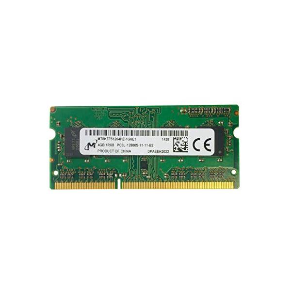 (中古品)MICRON MT4KTF25664HZ 1G6E1 2GB ノートブック SODIMM DDR3 PC12800(1600) UNBUF 1.35v 1RX16 204P 256MX64 256【メーカー名】MICRON【メーカ...
