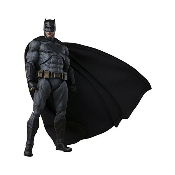 (中古品)S.H.フィギュアーツ バットマン(JUSTICE LEAGUE) 約150mm ABS&amp;PVC&amp;布製 塗装済み可動フィギュア【メーカー名】BANDAI SPIRITS(バンダイ スピリッツ)【メーカー型番】BAN...