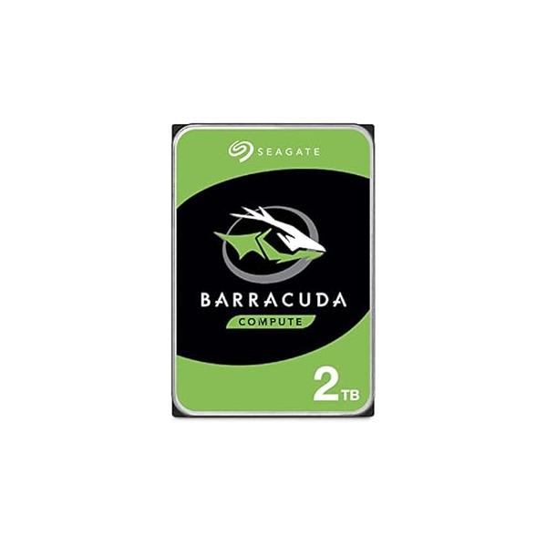 (中古品)Seagate BarraCuda 3.5インチ 2TB 内蔵 ハードディスク HDD PC 6Gb/s 256MB 7200rpm 正規代理店品 ST2000DM008【メーカー名】シーゲイト(SEAGATE)【メーカー型番】【...