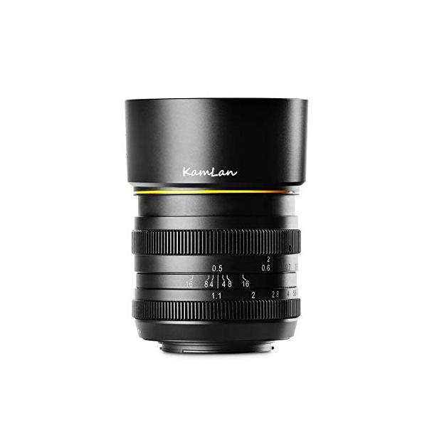 (中古品)【国内正規品】 KAMLAN 交換レンズ 単焦点レンズ 50mm F1.1 ソニーEマウント用 APS-C 国内保証付き KAM0010【メーカー名】カムラン(Kamlan)【メーカー型番】KAM0010【ブランド名】カムラン(K...