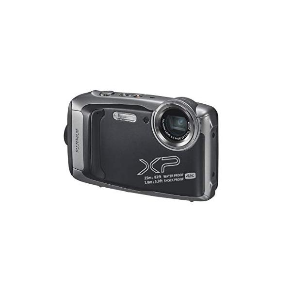 (中古品)FUJIFILM 防水カメラ XP140 ダークシルバー FX-XP140DS【メーカー名】富士フイルム【メーカー型番】FX-XP140DS【ブランド名】富士フイルム(FUJIFILM)【商品説明】FUJIFILM 防水カメラ X...
