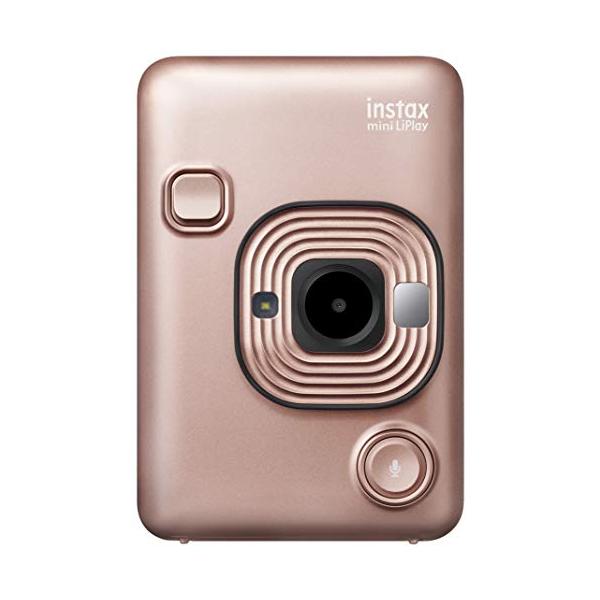 (中古品)FUJIFILM チェキ インスタントカメラ/スマホプリンター instax mini LiPlay ブラッシュゴールド INS MINI HM1 BLUSH GOLD【メーカー名】富士フイルム【メーカー型番】INS MINI H...