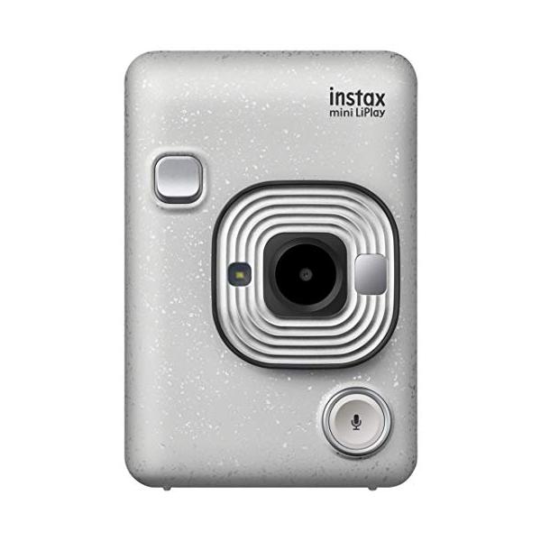 (中古品)FUJIFILM チェキ インスタントカメラ/スマホプリンター instax mini LiPlay ストーンホワイト INS MINI HM1 STONE WHITE【メーカー名】富士フイルム【メーカー型番】INS MINI H...