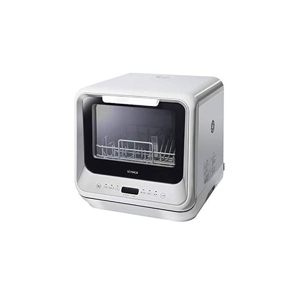 (中古品)シロカ 2WAY食器洗い乾燥機 [食洗機/工事不要/除菌率99.9％/分岐水栓対応/液晶表示付き/タイマー搭載/360℃キレイウォッシュ] SS-M151 (シルバー)【メーカー名】siroca(シロカ)【メーカー型番】【ブランド...