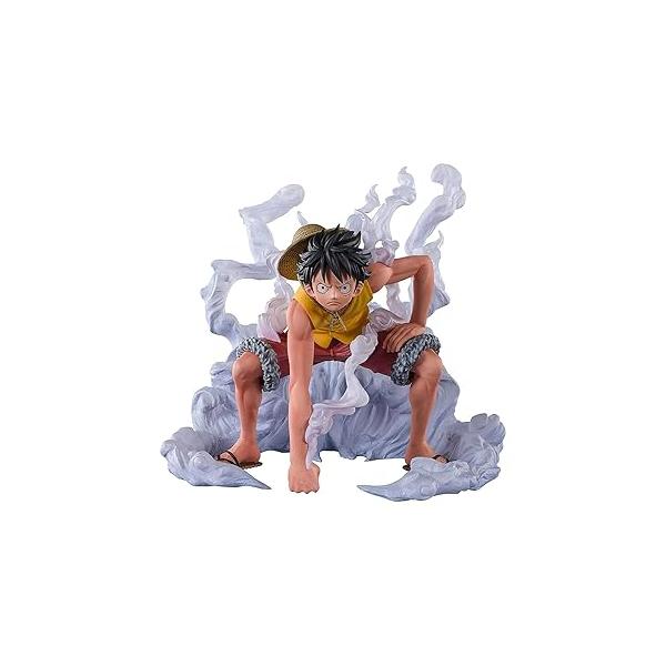 (中古品)TAMASHII NATIONS フィギュアーツZERO ONE PIECE [EXTRA BATTLE ]モンキー・D・ルフィ -頂上決戦- 約120mm PVC&amp;ABS製 塗装済み完成品フィギュア【メーカー名】BAND...