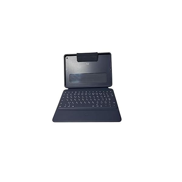 (中古品)【限定】ロジクール iPad 10.2インチ 第9世代 第8世代 第7世代 キーボード一体型ケース Rugged Combo3 iK1054EC 日本語レイアウトキーボード デジタル教育 スマートコネクター シンプルパッケージ ク...