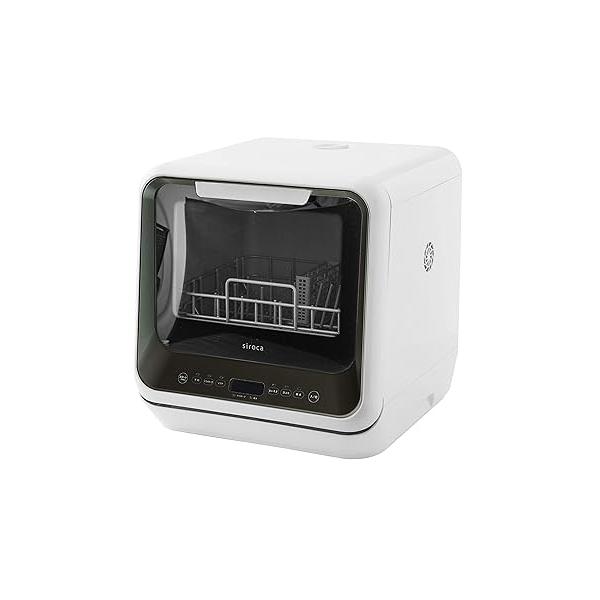 (中古品)シロカ 2WAY食器洗い乾燥機 [食洗機/工事不要/除菌率99.9％/分岐水栓対応/液晶表示付き/タイマー搭載/360℃キレイウォッシュ] SS-M151 (ブラック)【メーカー名】siroca(シロカ)【メーカー型番】0【ブラン...