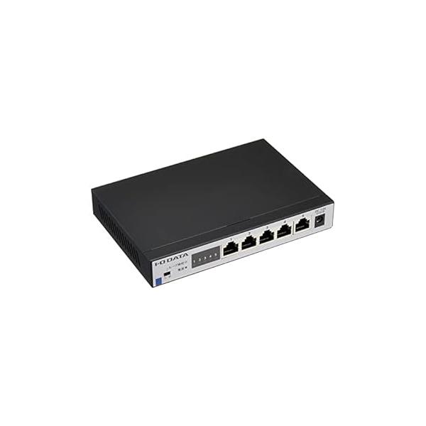 (中古品)アイ・オー・データ I-O DATA 5ポートスイッチングハブ 2.5Gbps対応 メタル筐体 ファンレス・静音設計 ループ検知機能 ETQG-ESH05【メーカー名】アイ・オー・データ【メーカー型番】ETQG-ESH05【ブラン...