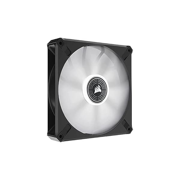 (中古品)CORSAIR ML140 LED ELITE、AirGuide 付き 140mm 磁気浮上式 ホワイト LED ファン、増設用シングルパック CO-9050124-WW【メーカー名】CORSAIR【メーカー型番】【ブランド名】C...