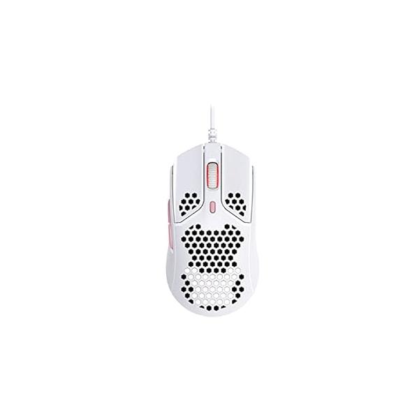 (中古品)ハイパーエックス(HyperX) HyperX Pulsefire Hasteゲーミングマウス ゲーマー向け 超軽量六角シェルデザイン 60グラム ホワイト 4P5E4AA【メーカー名】ハイパーエックス(HyperX)【メーカー型...