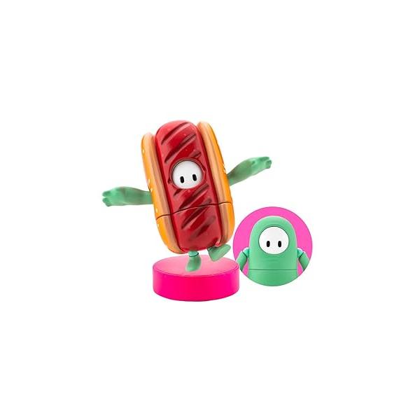 (中古品)FALL GUYS フォールガイズ アクションフィギュア パック 03 「ミントチョコレート×ホットドッグコスチューム」 1/20スケール PVC製 塗装済み可動フィギュア PP994【メーカー名】壽屋(KOTOBUKIYA)【メ...