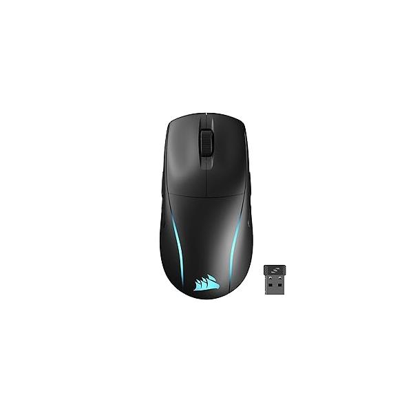 (中古品)CORSAIR M75 WIRELESS 軽量 RGB ゲーミングマウス iCUE対応 FPS向け 89g 26000 DPI QUICKSTRIKE搭載 Bluetooth／SLIPSTREAMワイヤレス接続 ブラック CH-9...