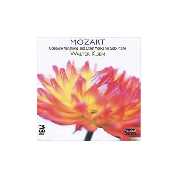 (中古:未使用・未開封)MOZART/ COMPLETE VARIATIONS AND OTHER WORKS FOR SOLO PIANO [CD] Walter Klien(p)【メーカー名】MUSICAL CONCEPTS【メーカー型...