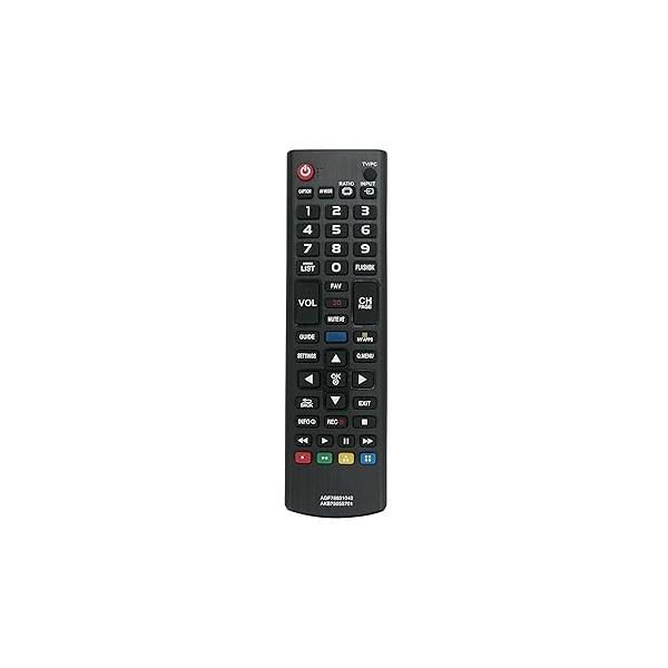 (中古:未使用・未開封)AGF76631042 AKB75055701 交換用リモコン 対応機種: LG TV 24LF4820 32LF595B 40LF6300 40UF7700 42LF6500 43LF5900 43LF6300 4...
