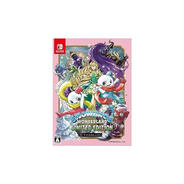 (中古:未使用・未開封)SNOW BROS. WONDERLAND 限定版 【同梱物】デザインドキュメントコレクション &amp; スペシャルコンテンツディスク（特典映像、サントラ収録） - Switch【メーカー名】TATSUJIN【メー...
