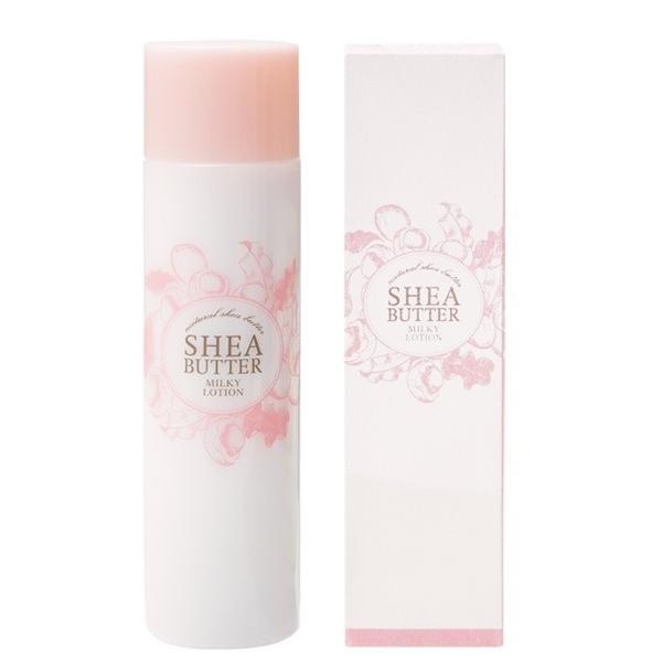 シアバター（保湿成分）配合で化粧水と乳液を兼ねたとろみ感のあるツーインワンのローション。しっかり水分を肌に与えつつ、しっとり保湿ができふっくらもちもちの肌に。ミルク成分配合で紫外線からの影響を和らげ、お肌を柔らかく保ちます。【鉱物油・パラベ...