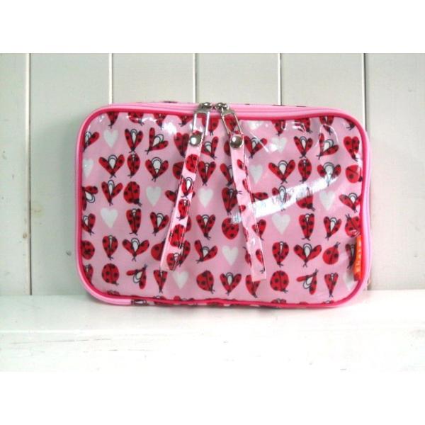 Ehako(エハコ) おむつポーチ レディバード薄型(ビニールコーティング)ナチュラルリビングはあすつくに対応しています。●翌日お届け　平日15時・日祝14時までのご注文は翌日お届け　(対象地域：甲信越 北陸 関東 東海 関西 中国 四国 ...