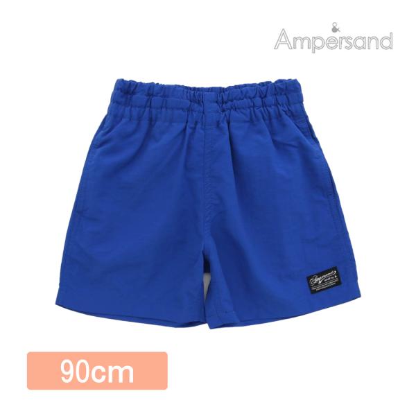 Ampersand(アンパサンド)の水着・ビーチアイテム「水陸両用パンツBOYS_UVカット」は、で夏のおでかけシーンもおしゃれに楽しもう！■素材ワッシャータフタナイロン100%■サイズ80cm ウエスト幅20　股上19　股下(4.5分丈)...