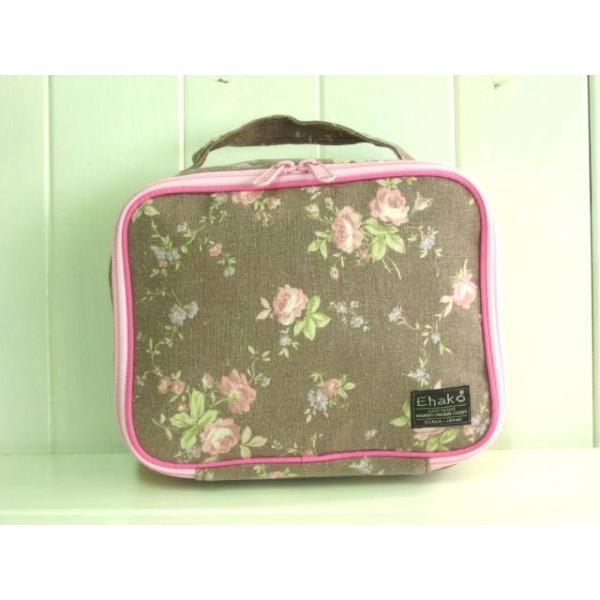 Ehako(エハコ) おむつポーチ 綿麻ブラウンフラワー Pナチュラルリビングはあすつくに対応しています。●翌日お届け　平日15時・日祝14時までのご注文は翌日お届け　(対象地域：甲信越 北陸 関東 東海 関西 中国 四国 九州)●土日祝も...